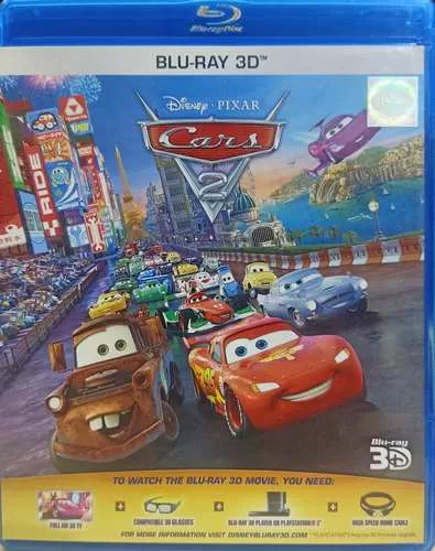 Cars 2 – 1420021 - Blu-ray 3D – Movie Disc - New Gramophone House