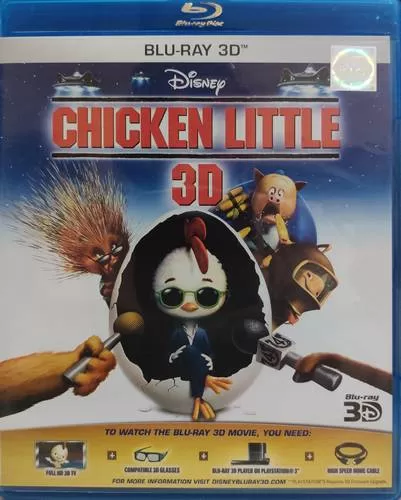 Chicken Little 3D - 1420015 - Blu-Ray - Movie Disc - New Gramophone House