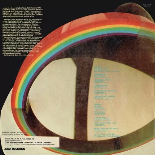 Neil Diamond - Rainbow - MCA 2103 - (85-90%) - CR - English Songs LP ...