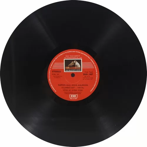 Ali Akbar Khan ( Sarod) - EASD 1407 - HMV Colour Label - Cover ...