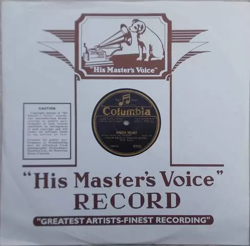 Toscha Seidel - Violin Solo With Piano - 9761 - New Gramophone House