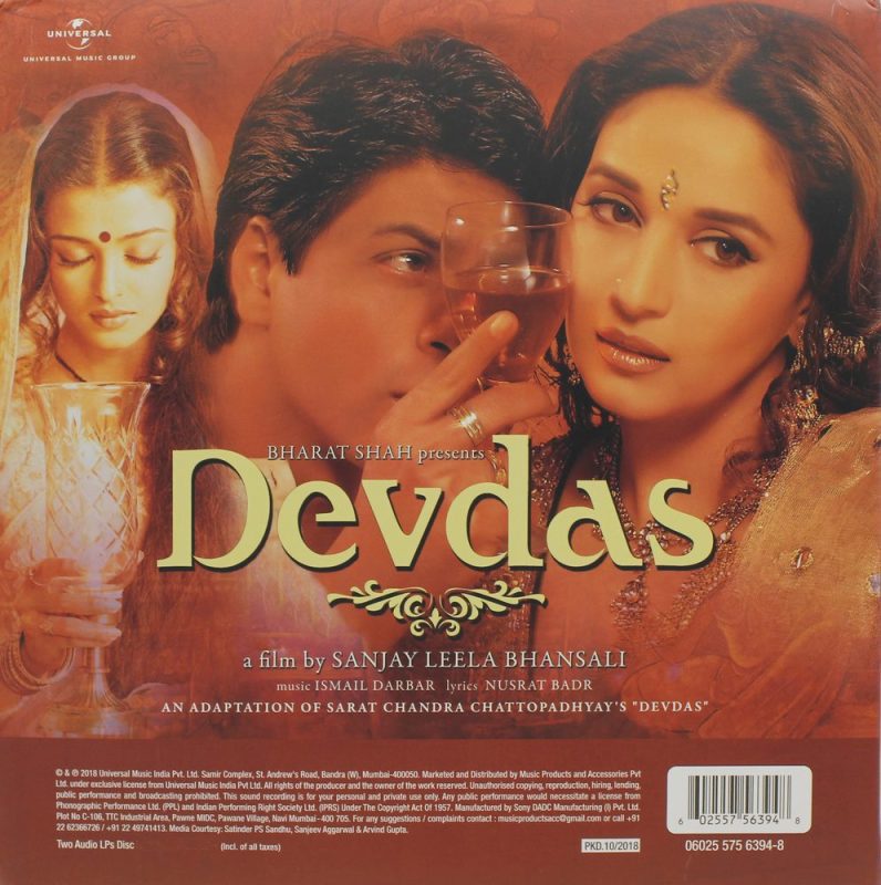 Devdas - 602557563948 - CBF - New Release Hindi - 2LP Set - New Gramophone House
